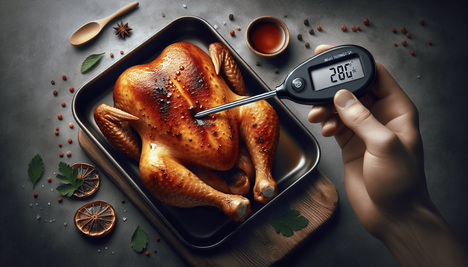 Meat Thermometer In Chicken - Rating Kitchen Products